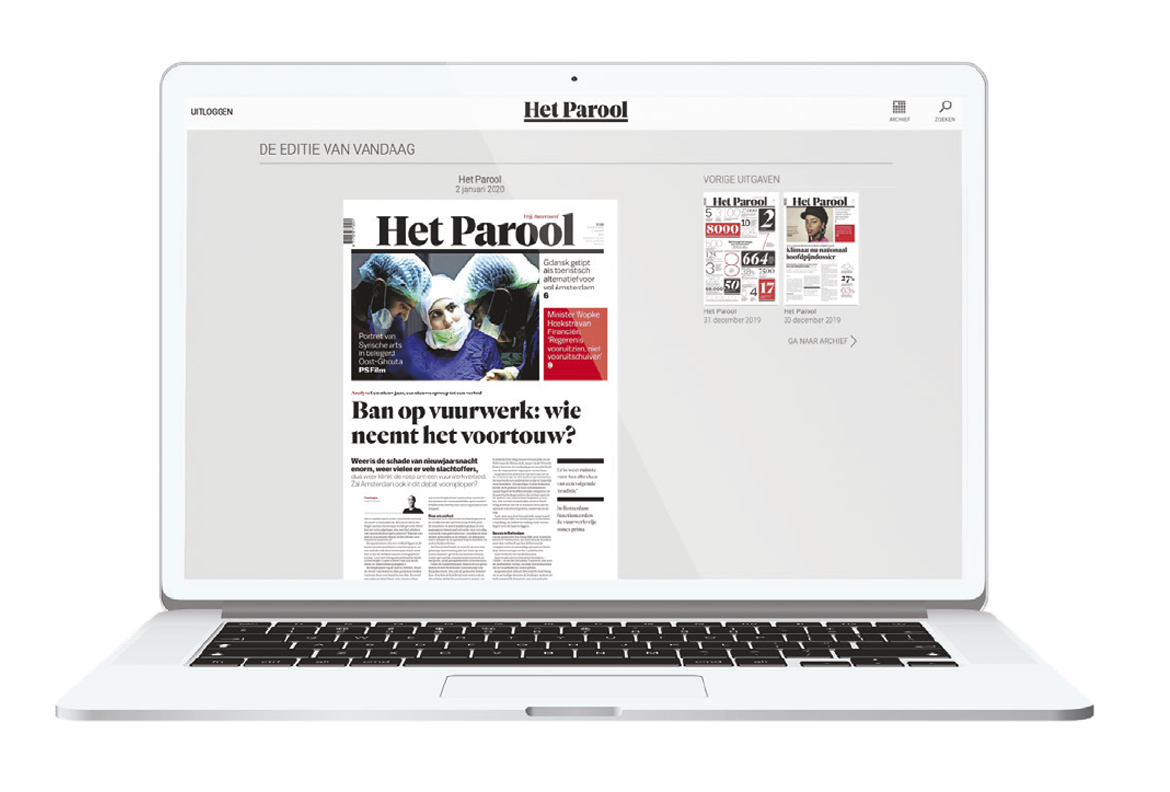 Het Parool abonnement met 46% korting | Aanbieding