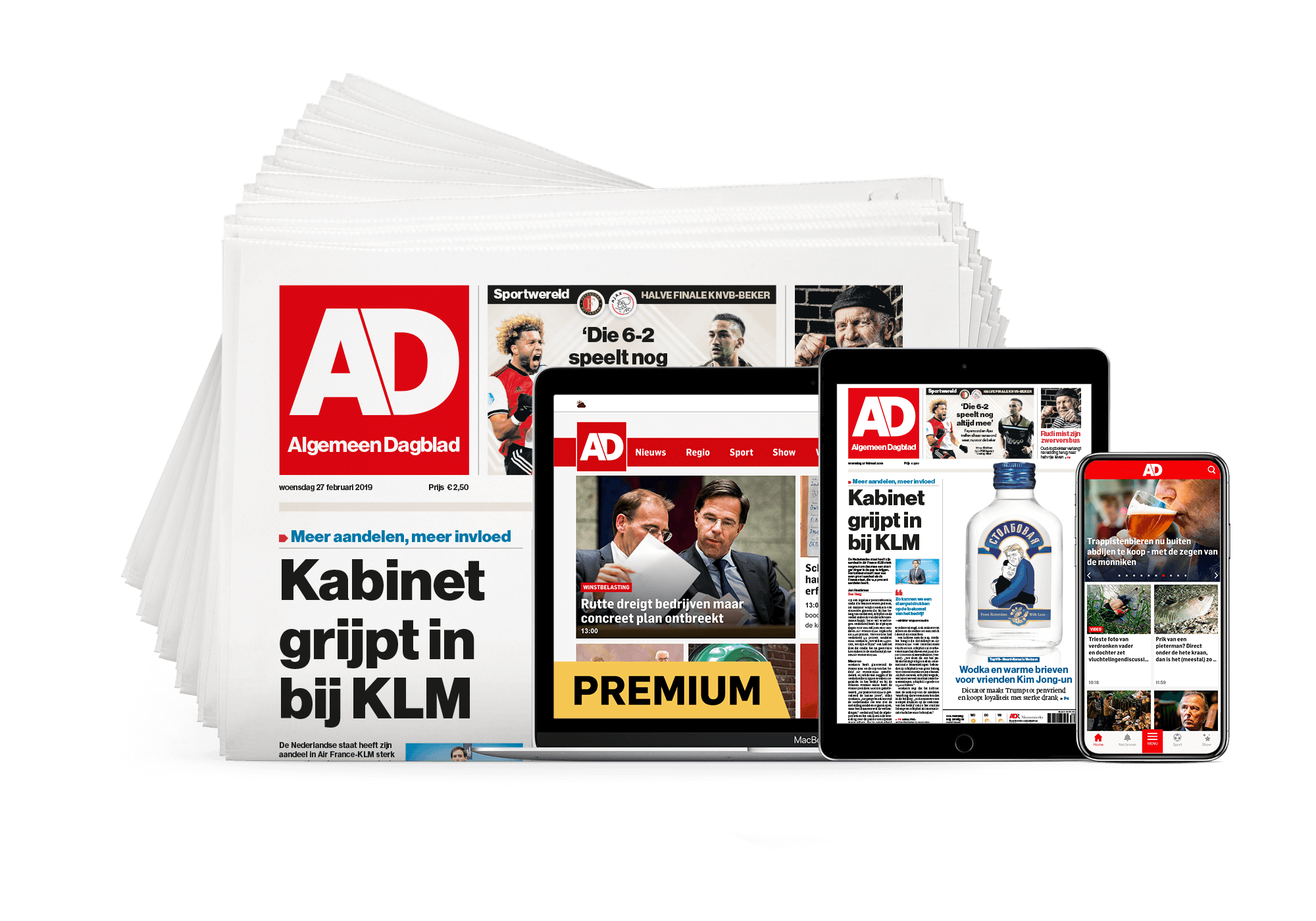 AD-abonnement met 51% korting - Aanbieding op AD.nl